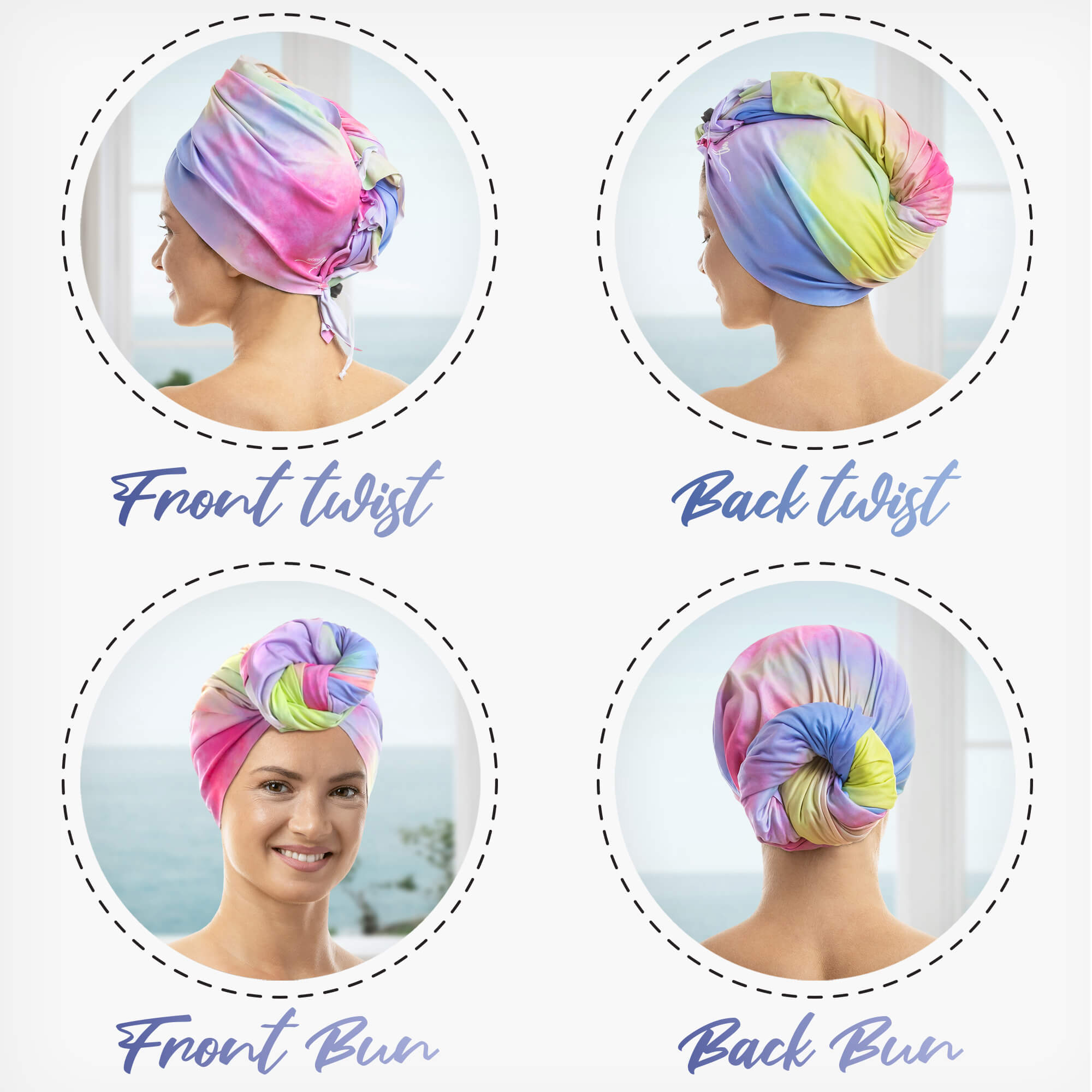 Pink Ultra Fine Microfiber Hair Towel | The Perfect Haircare